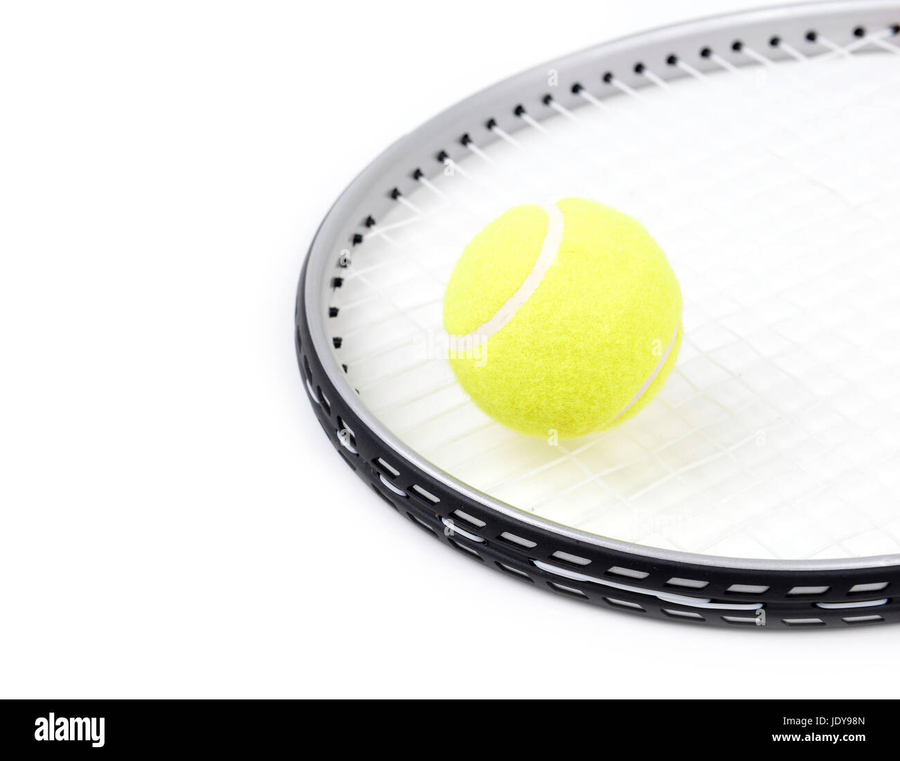 tennis racket isolated on white background Stock Photo - Alamy