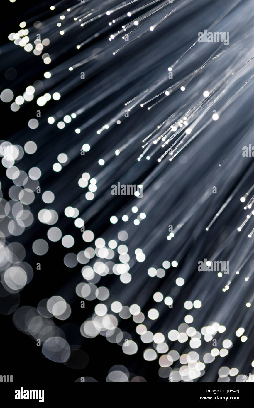 Fiber optics background Stock Photo - Alamy