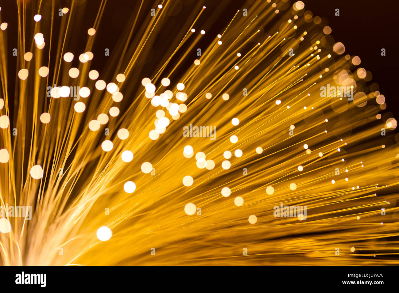 Fibre Optic Light Stock Photo - Alamy