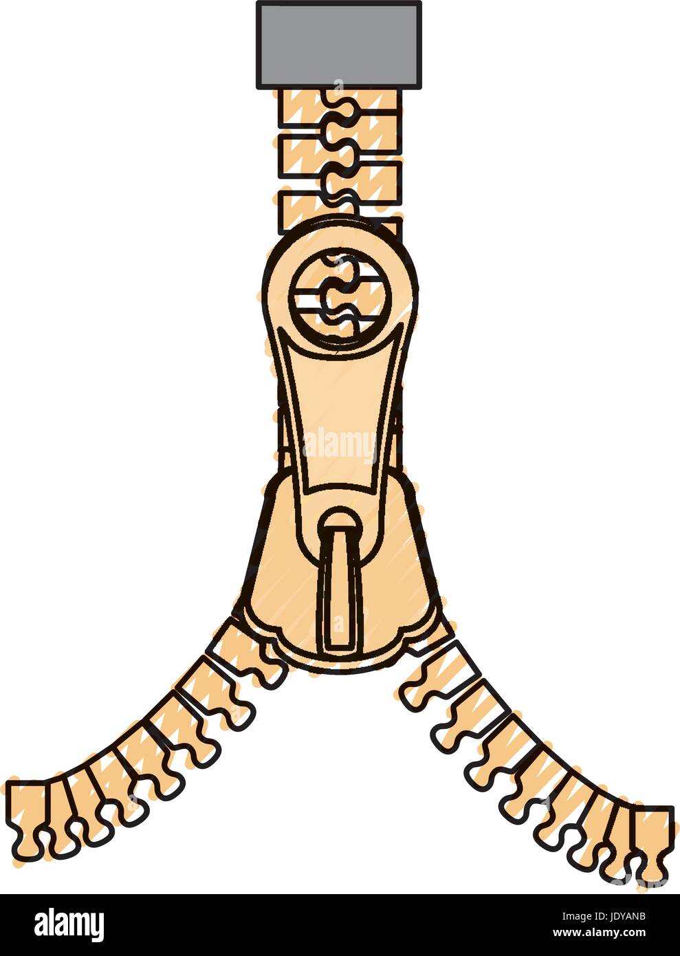 Zipper symbol icon vector illustration graphic design Stock Vector ...