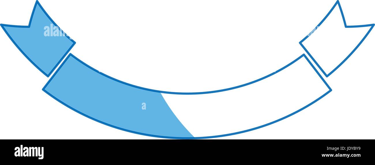 ribbon banner empty decoration icon Stock Vector Image & Art - Alamy