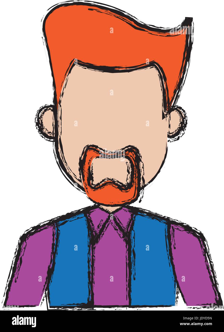 portrait man male profile character image Stock Vector Image & Art - Alamy