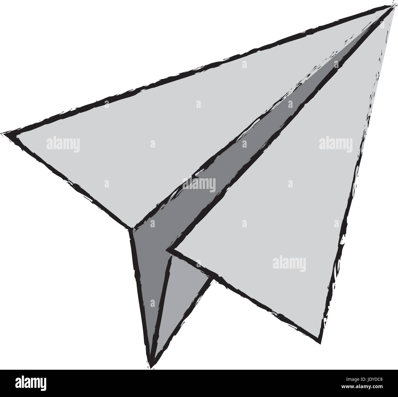 paper airplane business success motivation image Stock Vector Image ...