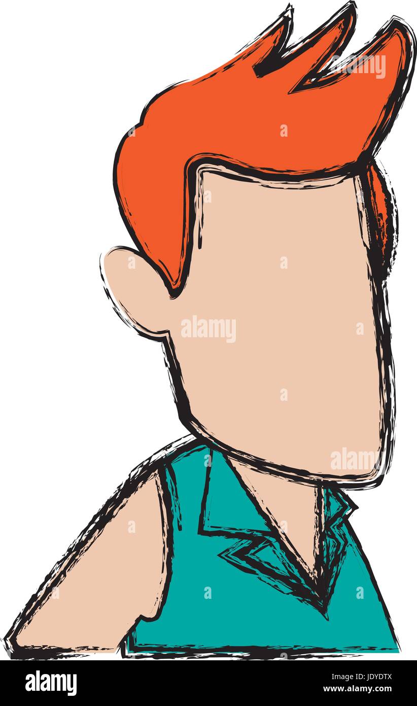 portrait man male profile character image Stock Vector Image & Art - Alamy