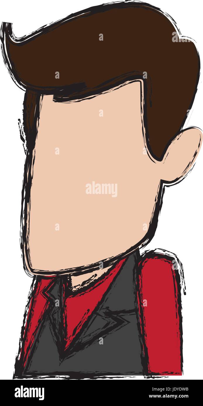 portrait man male profile character image Stock Vector Image & Art - Alamy