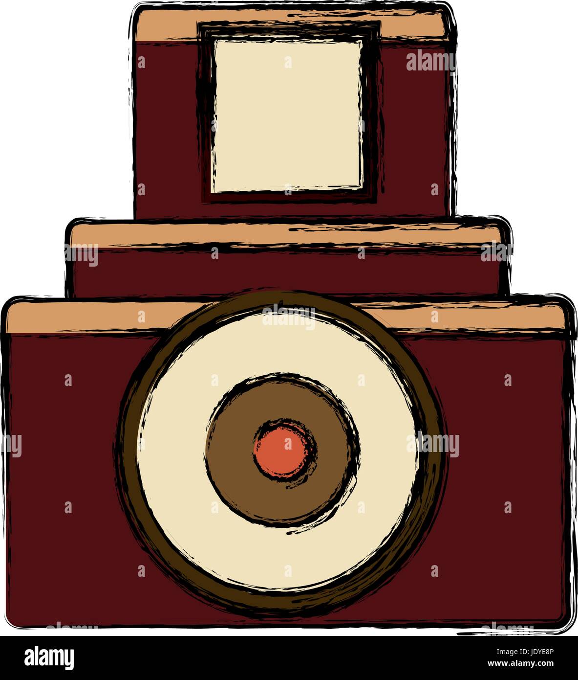 Vintage photographic camera icon vector illustration graphic design ...
