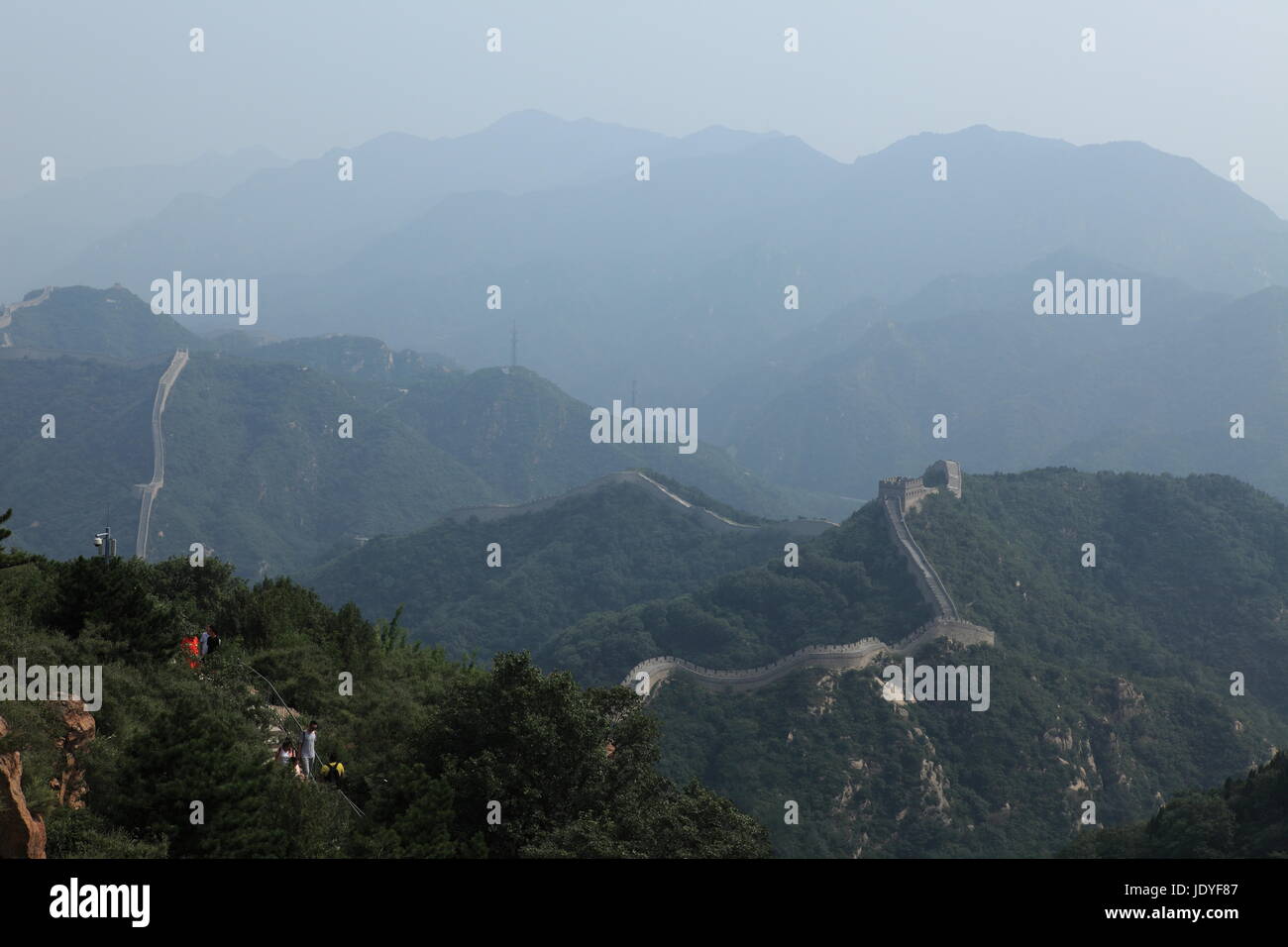 Great Wall Badaling Changcheng Beijing High Resolution Stock ...