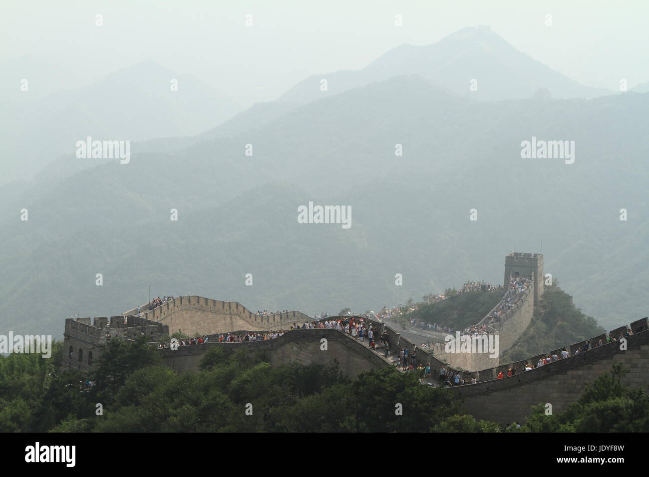 Great Wall Badaling Changcheng Beijing High Resolution Stock ...