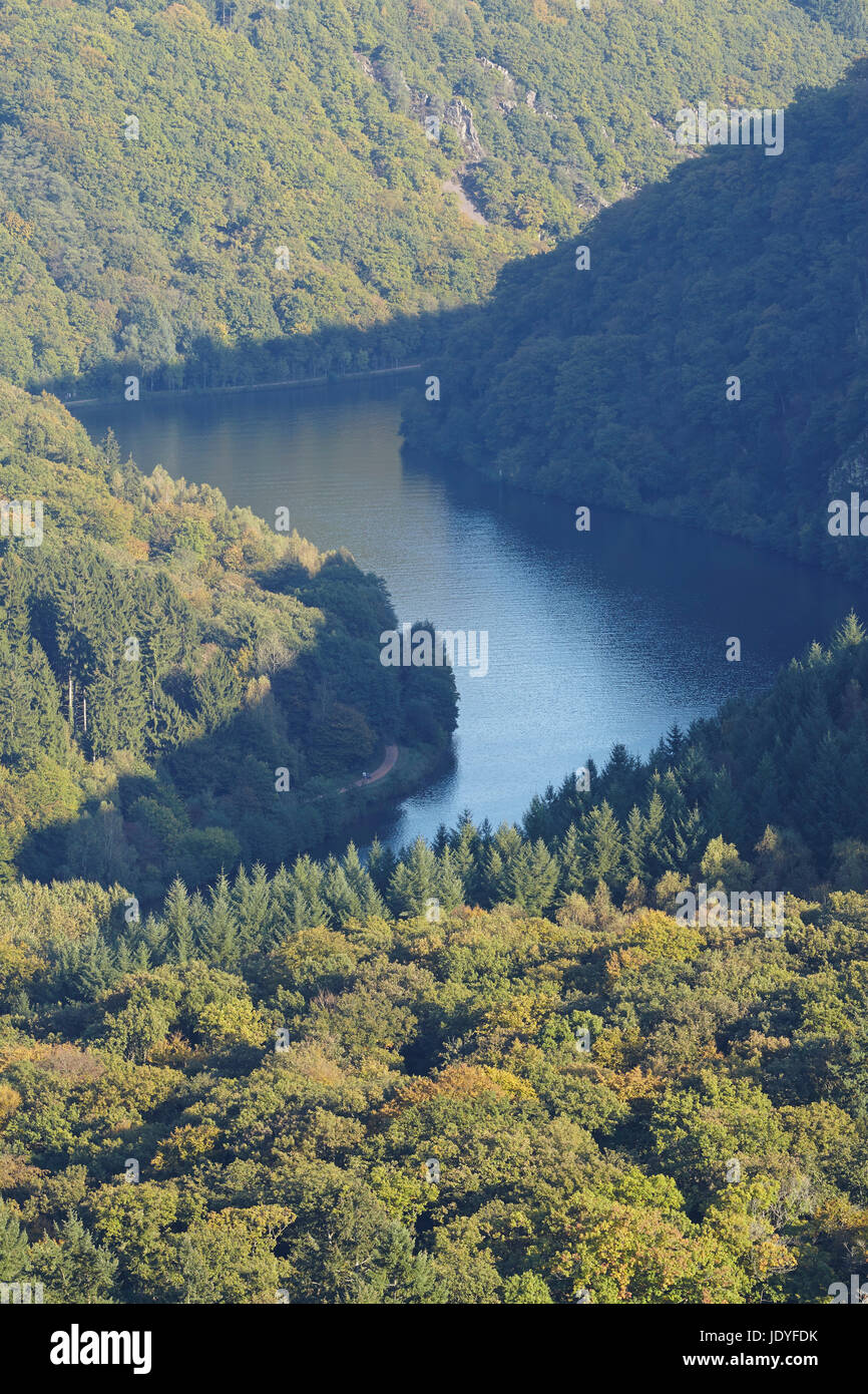 The Saar Loop (Saarland, Germany) near Mettlach taken at full sunshine ...