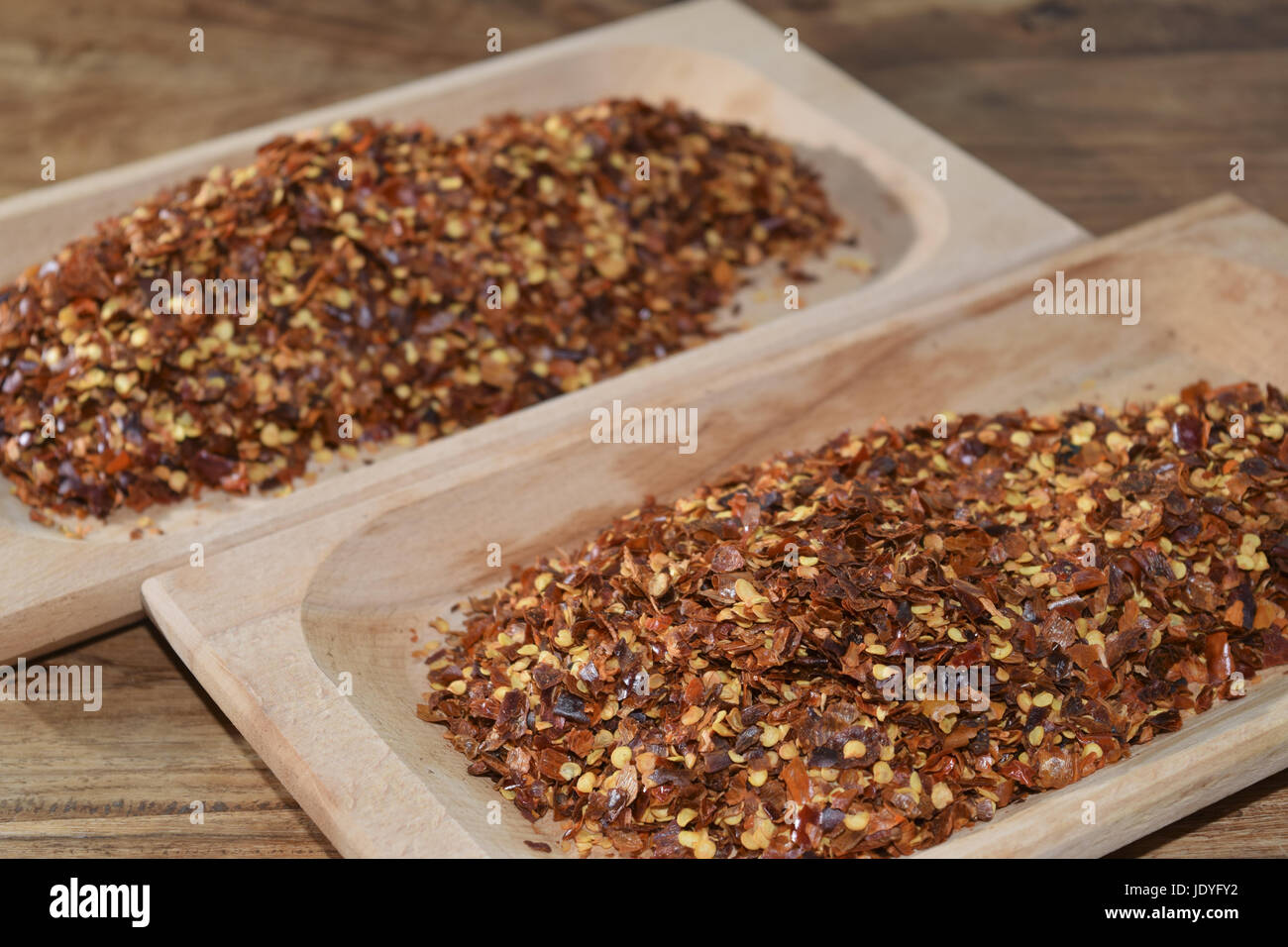 traditional calabrese produits: red and crushed chili peppers Stock ...