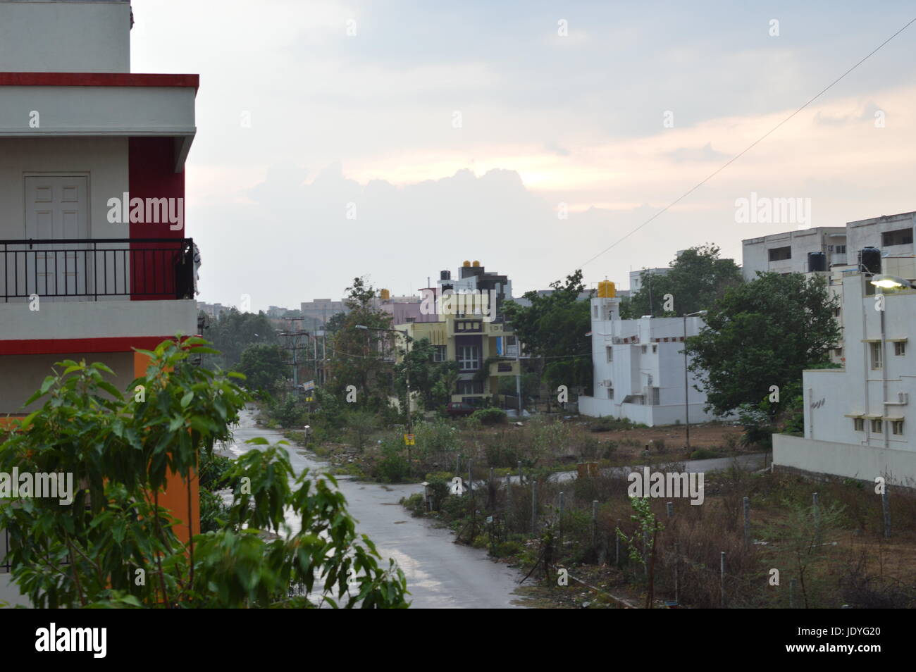 RK Township Bangalore Stock Photo - Alamy