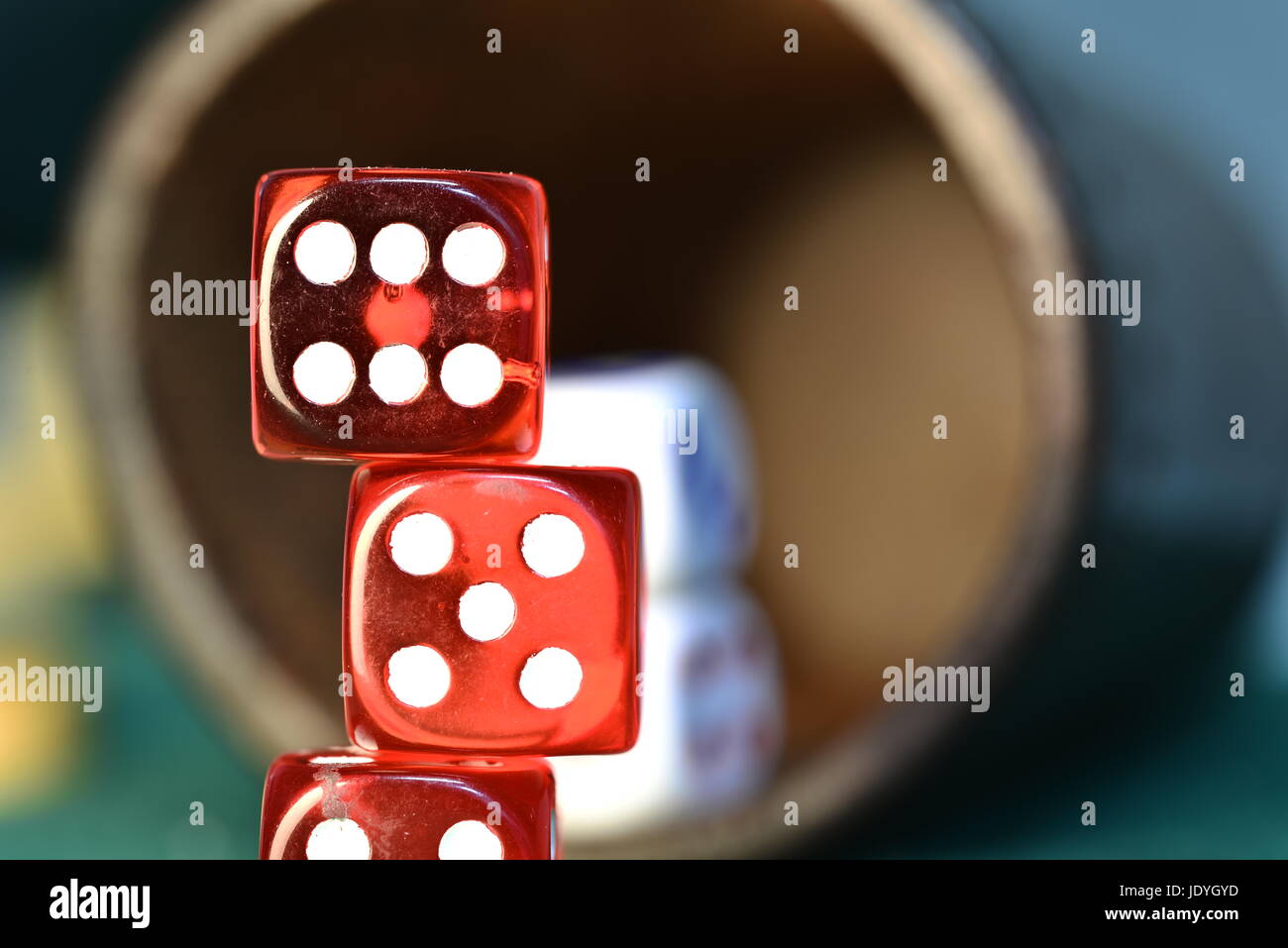 Dice close up hi-res stock photography and images - Alamy