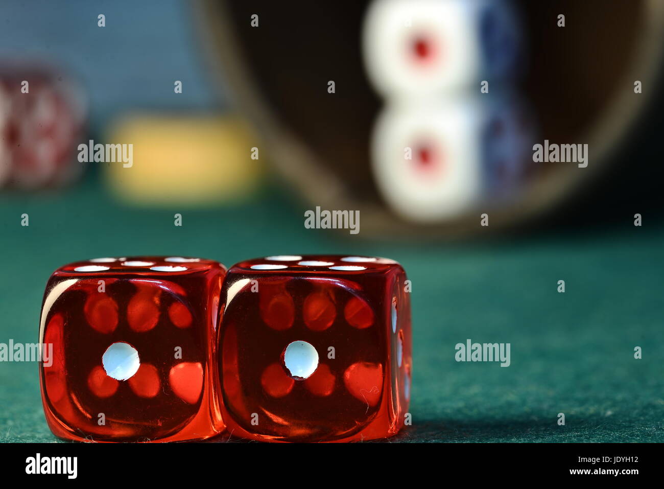 Dice close up hi-res stock photography and images - Alamy
