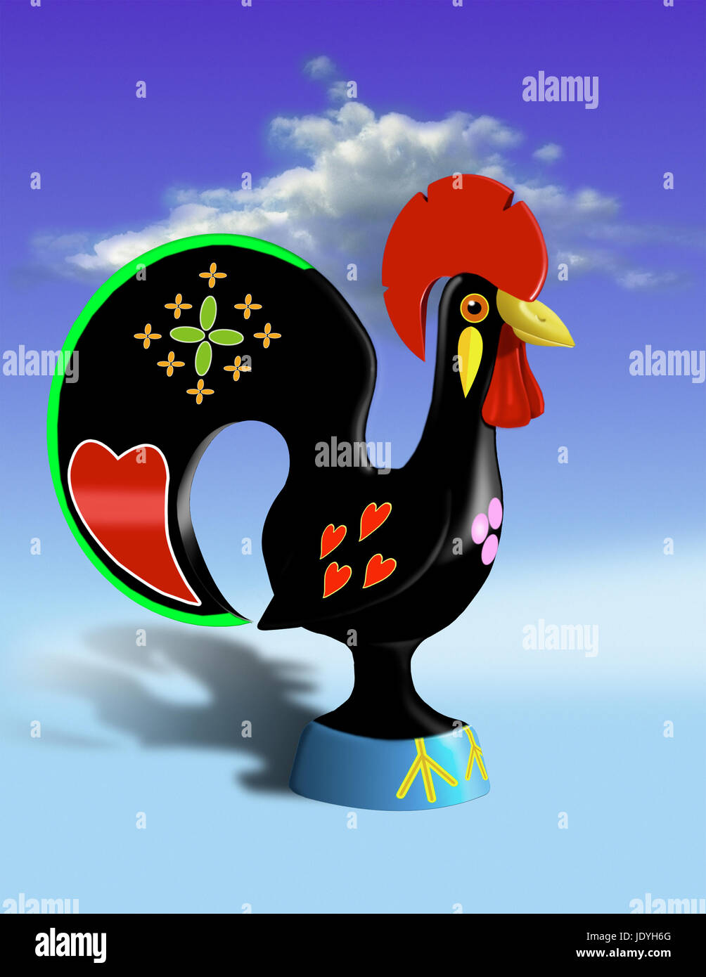 Portuguese rooster hi-res stock photography and images - Alamy