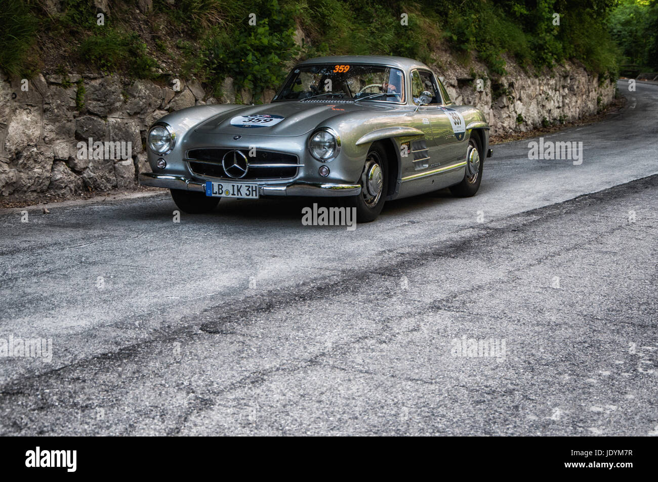 Mercedes benz 300 sl 1955 race hi-res stock photography and images - Alamy