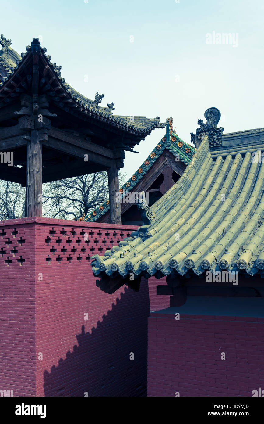 Shuanglin Temple, Buddhist temple founded in the 6th century, notable ...