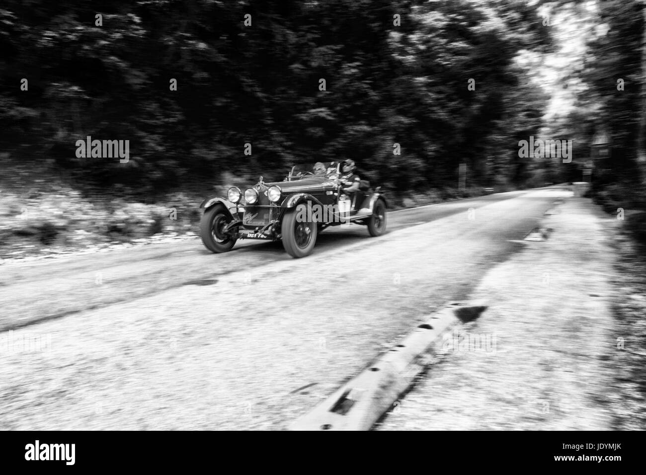 Alfa romeo car red Black and White Stock Photos & Images - Alamy