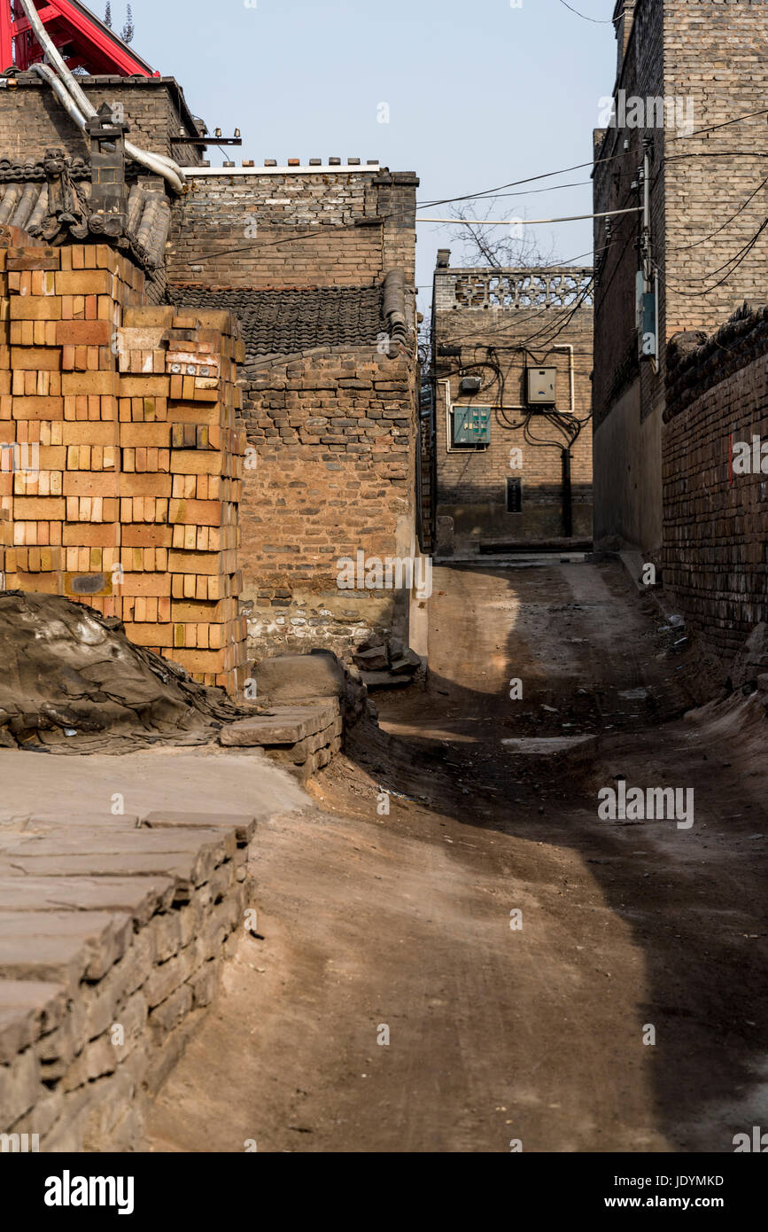 Traditional street in Pingyao, Shanxi province, China Stock Photo - Alamy