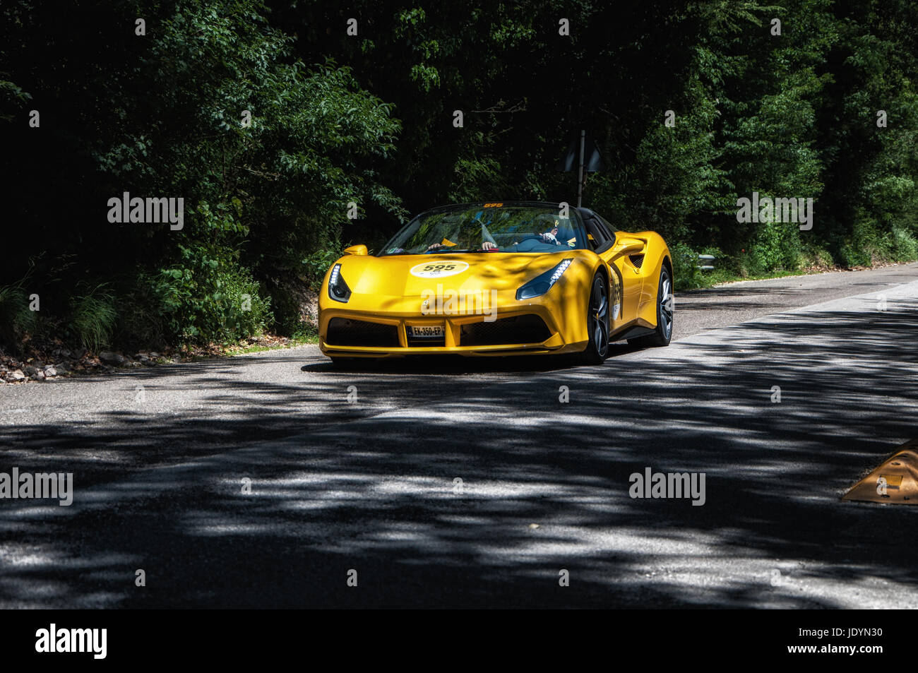 Red ferrari 488 spider hi-res stock photography and images - Alamy