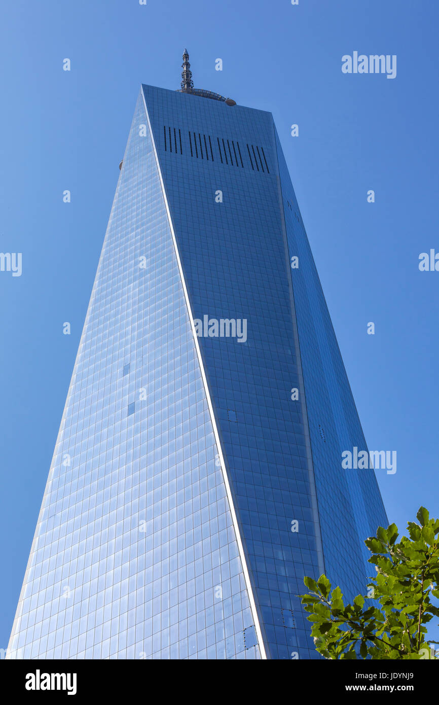 New World Trade Center Glass Building Skyscraper Skyline Reflection New ...