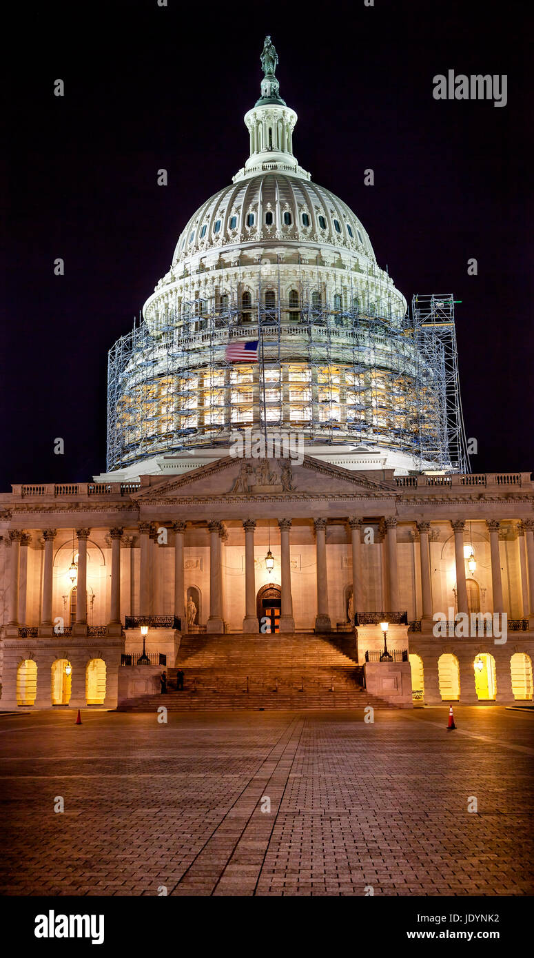 US Capitol Dome Construction North Side Congress House Representatives ...