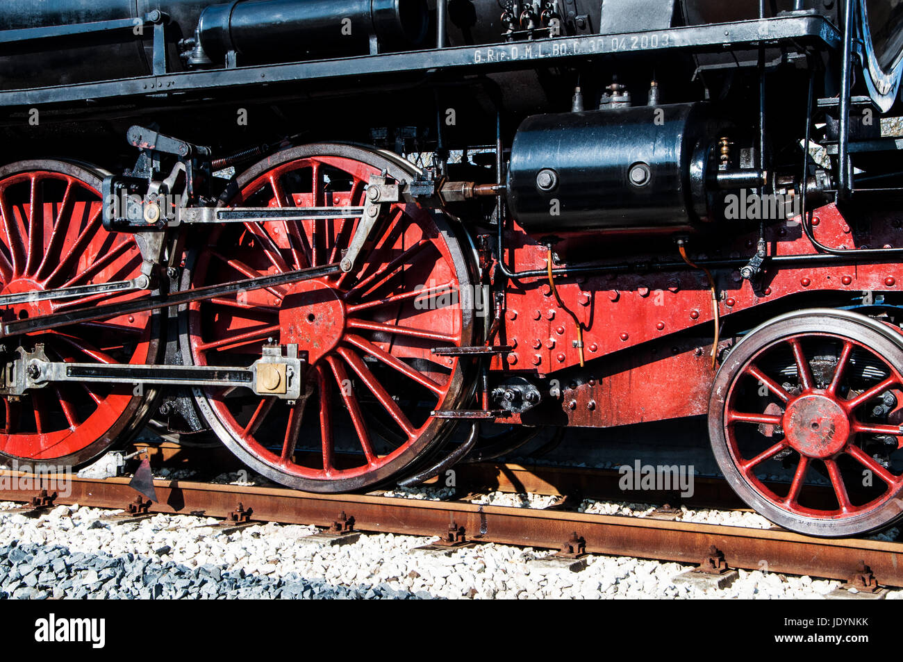 Fano, Marche, Italy - feb 19, 2017: Vintage Steam Locomotive at the ...