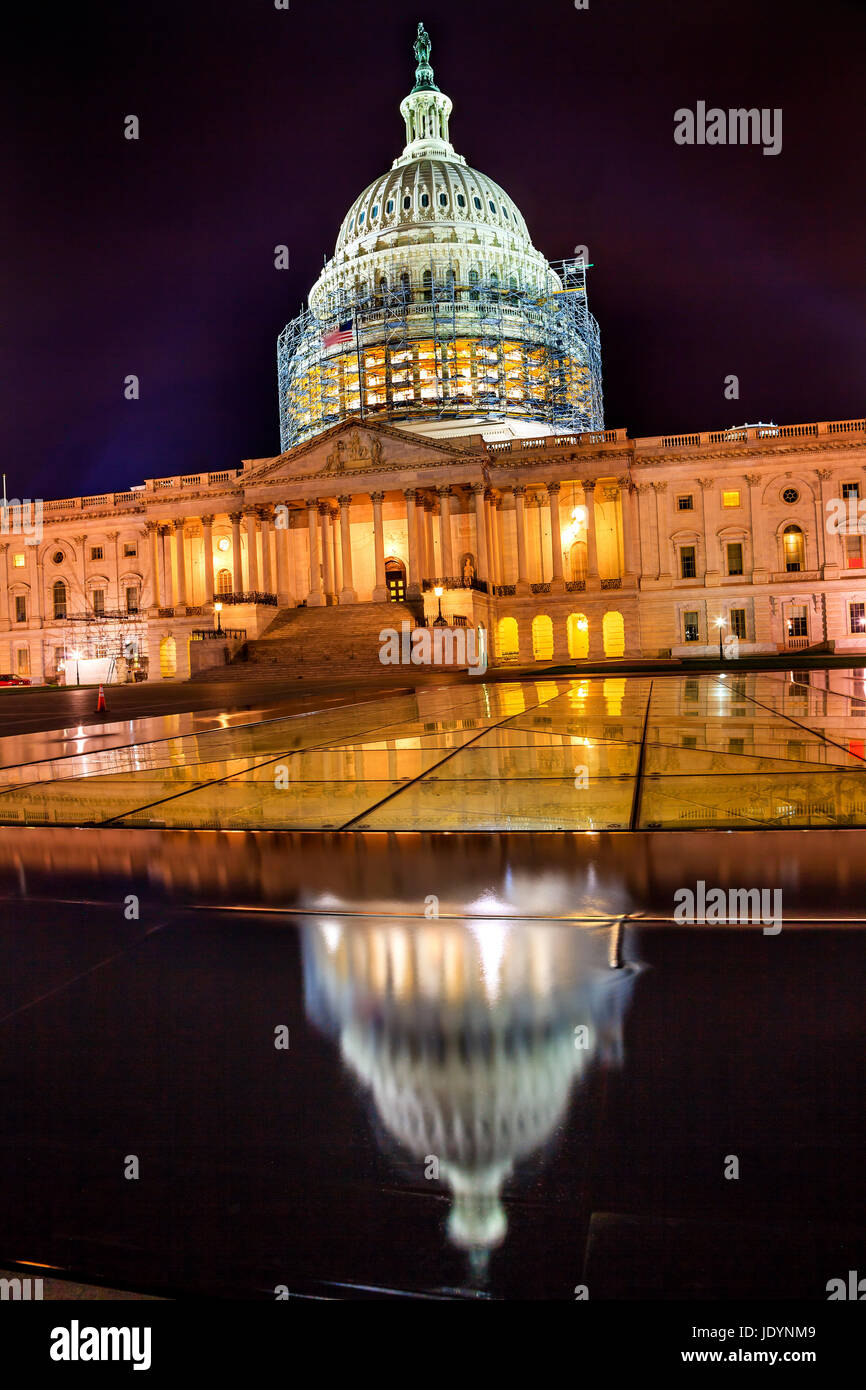 US Capitol Dome North Side Construction Congress House Representatives ...