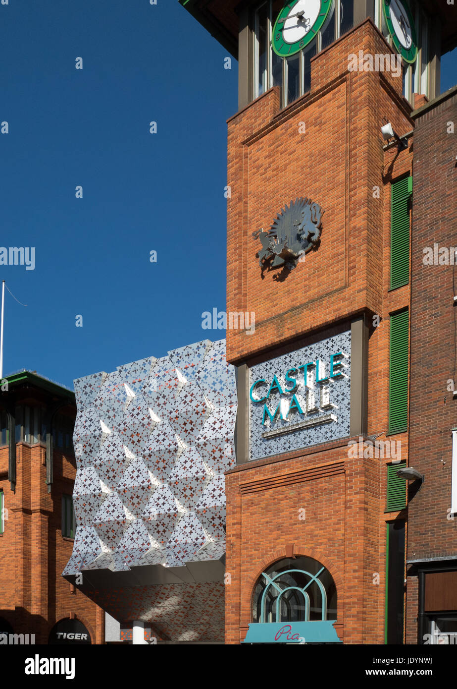 The New Refurbished Entrance to The Castle Mall Shopping Center, (2016 ...
