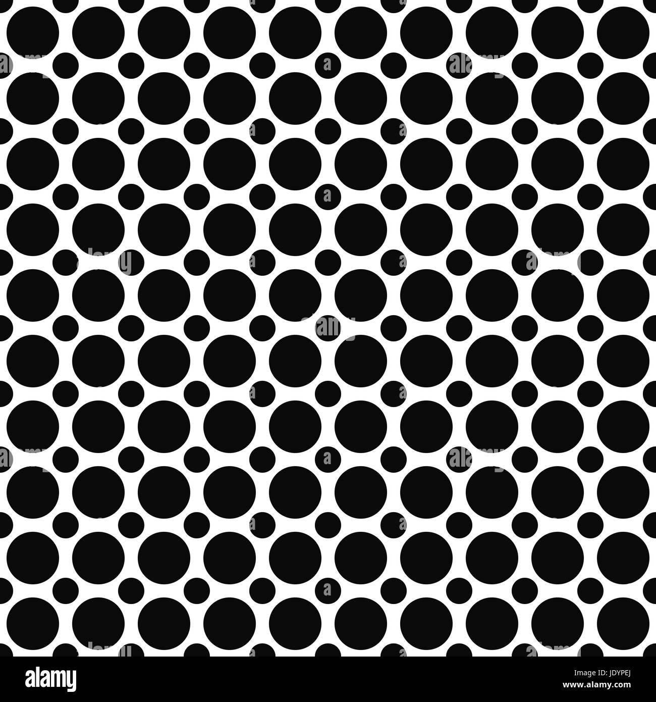 Black white dot pattern design background Stock Vector Image & Art - Alamy