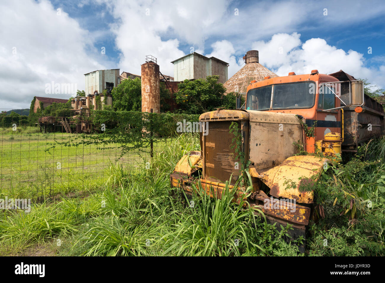 The old sugar mill of koloa hi-res stock photography and images - Alamy