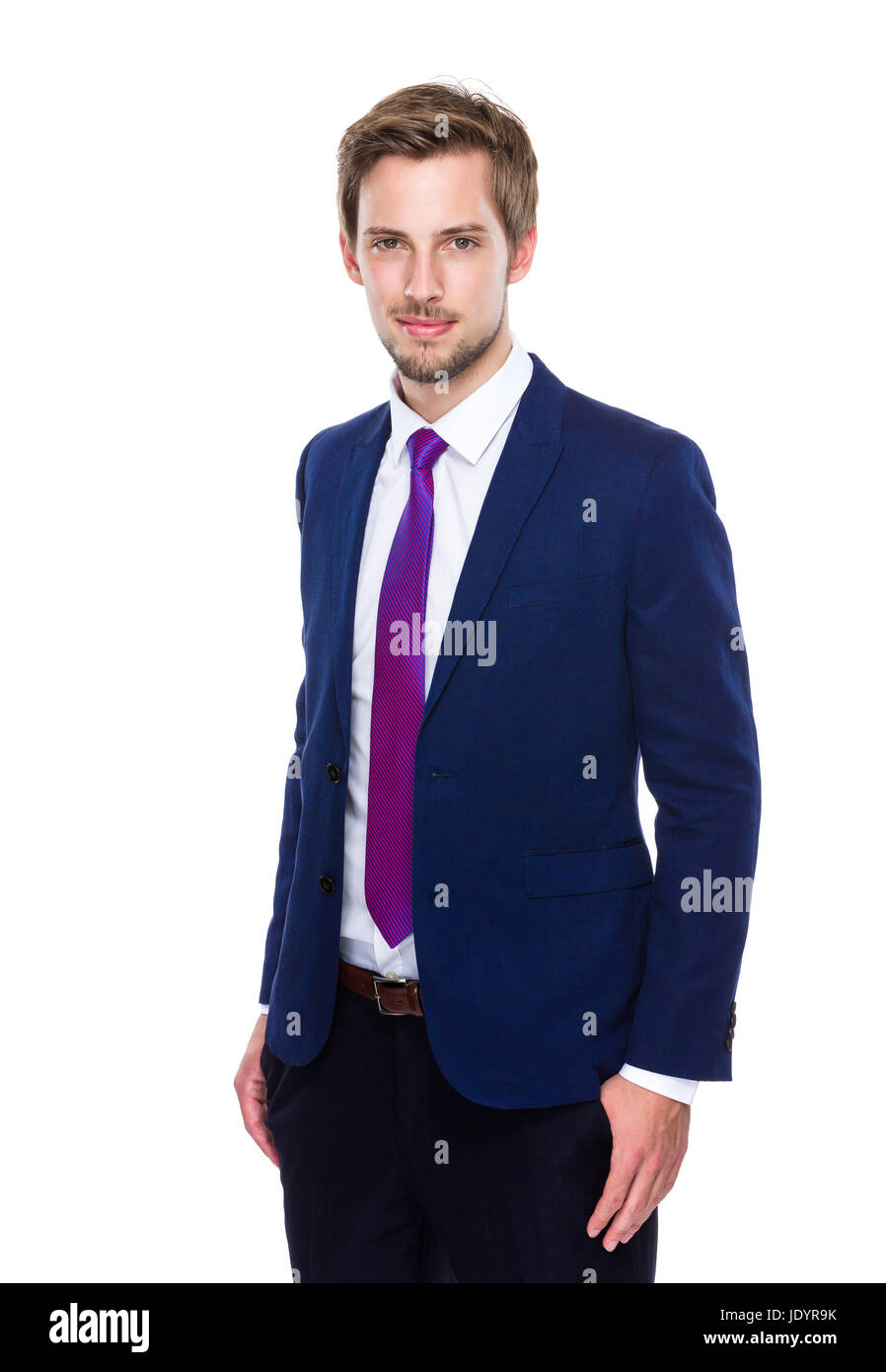 Caucasian man portrait Stock Photo - Alamy