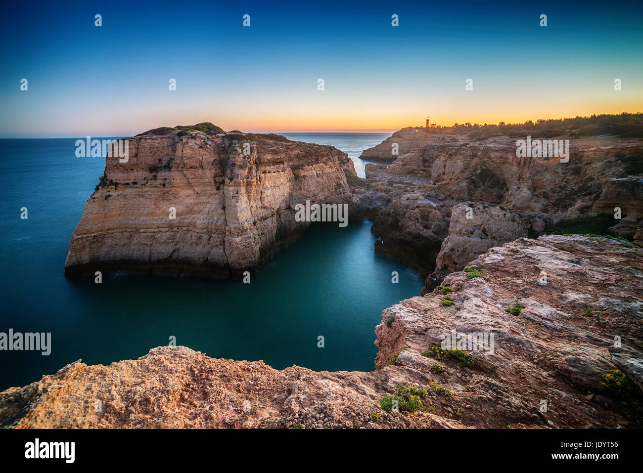 Portugal coast sunrise hi-res stock photography and images - Alamy