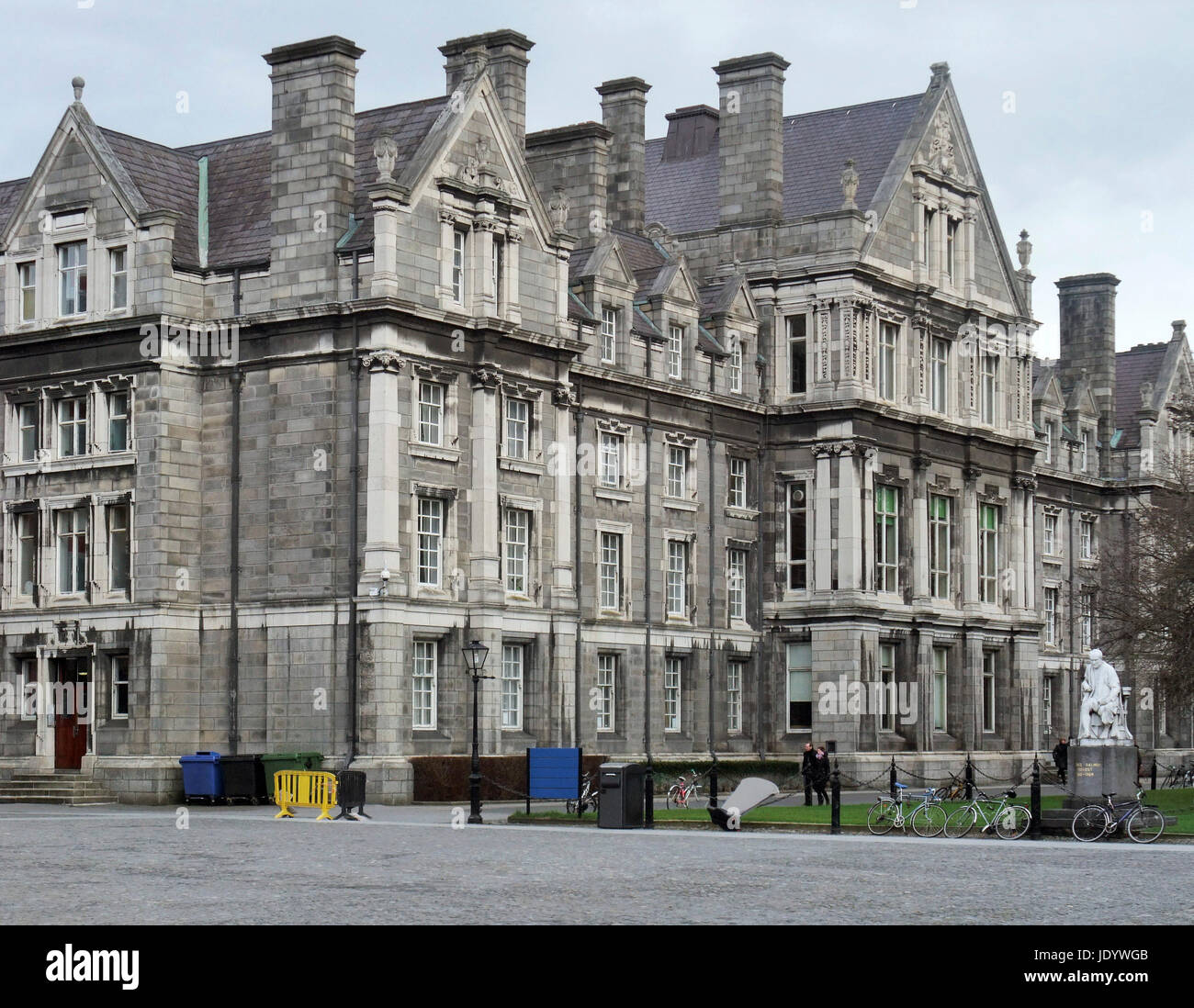 historic buildings in Dublin, the capital city of Ireland Stock Photo ...
