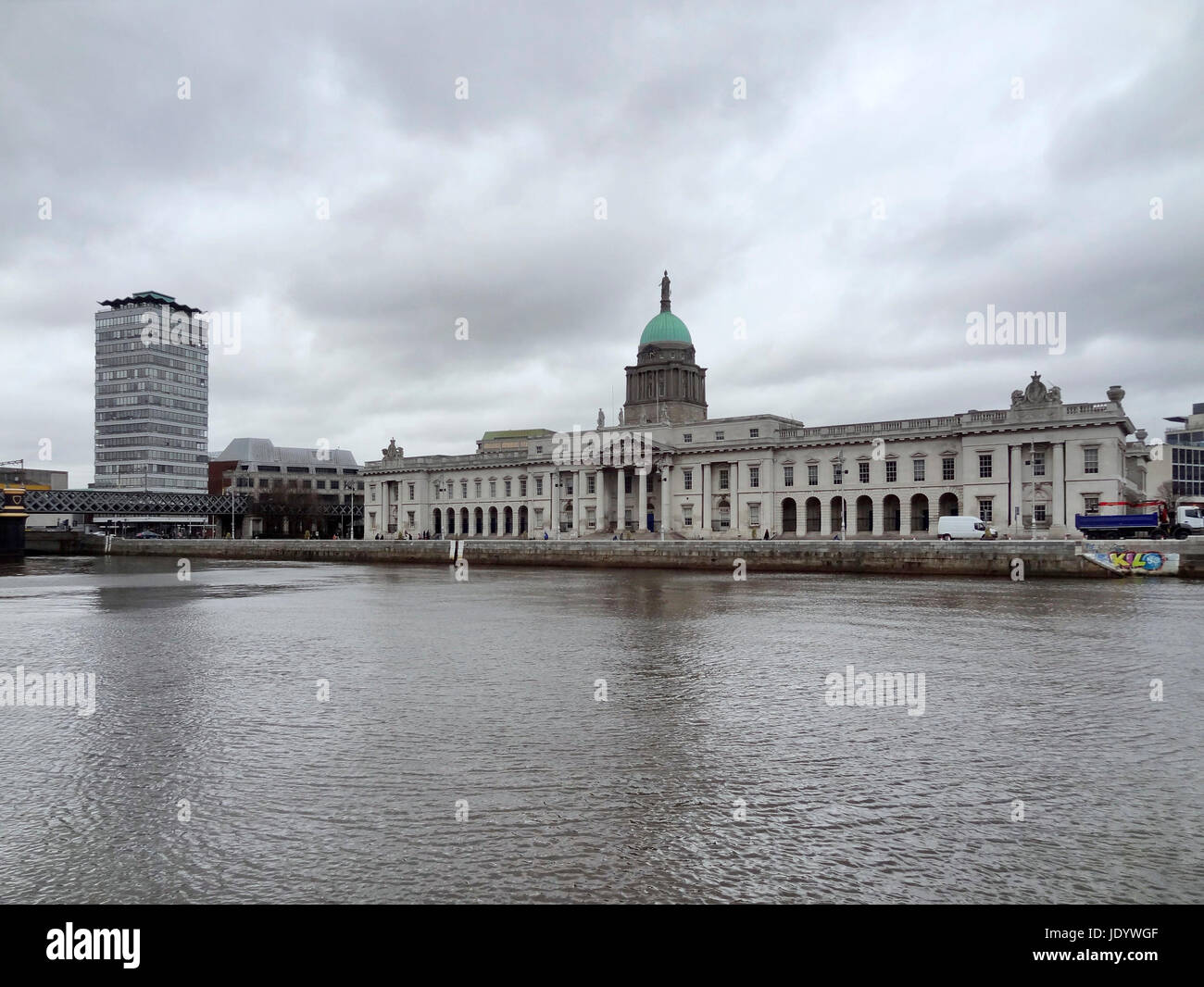The Custom House in Dublin, Ireland Stock Photo - Alamy