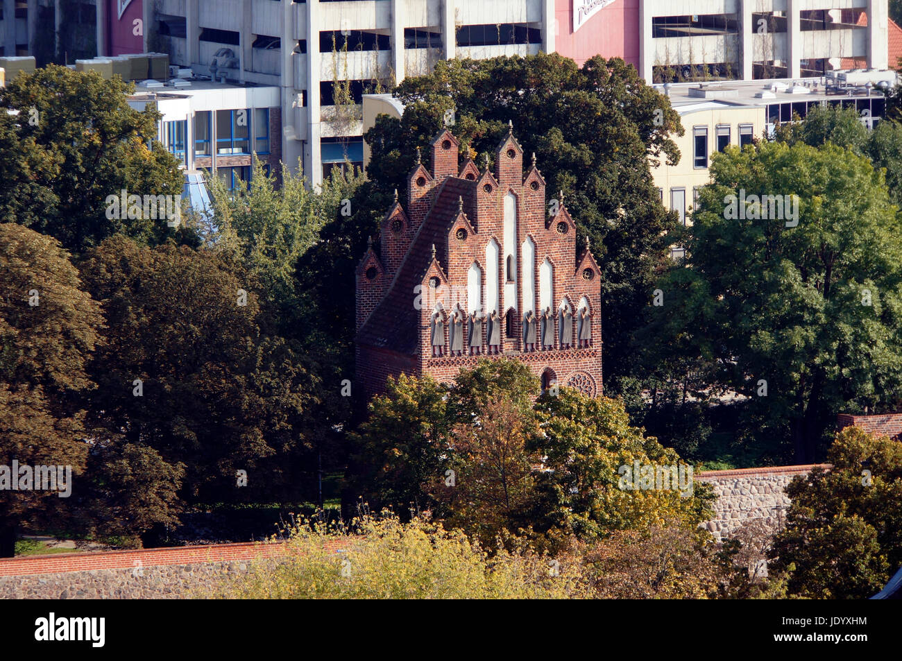 Neues Tor - mittelalterliche Stadtbefestigung, Neubrandenburg ...