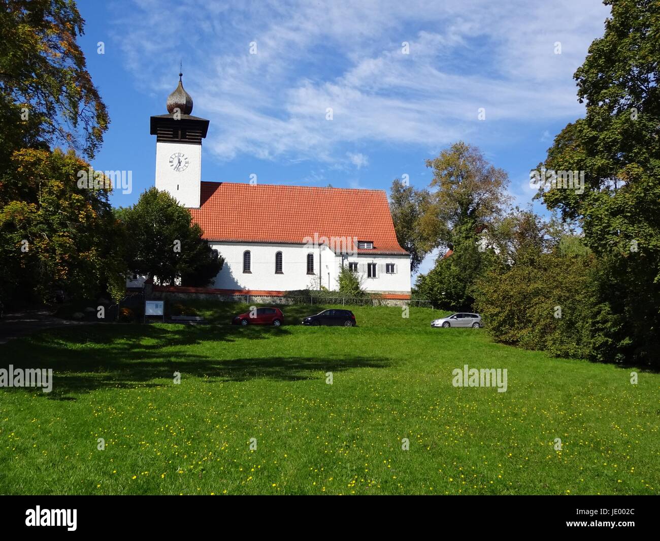 christ church in tutzing Stock Photo - Alamy