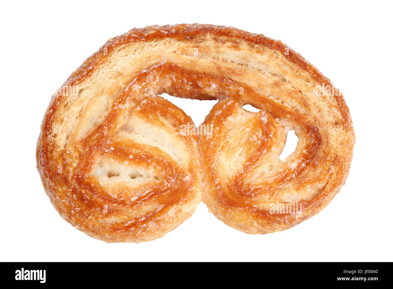 Sweet german bun isolated on white background Stock Photo - Alamy