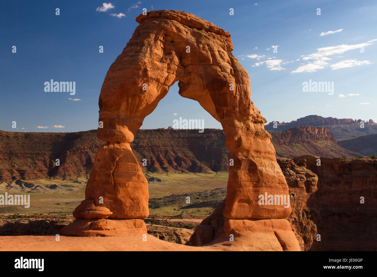 Delicate Arch, Arches National Park, Utah, USA Stock Photo - Alamy