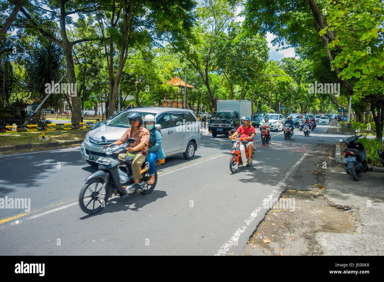 Indonesia bali denpasar traffic jam hi-res stock photography and images ...