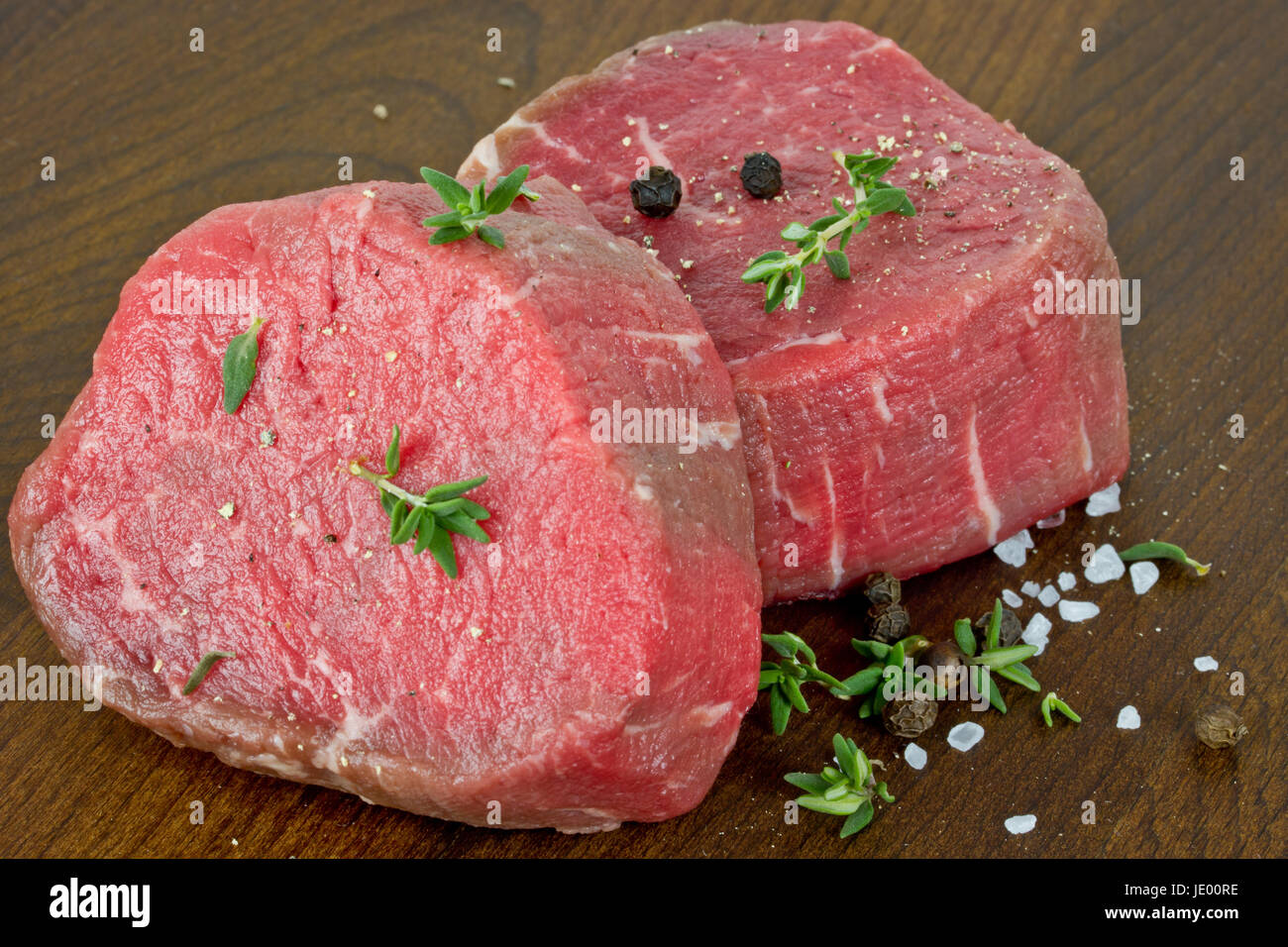 Rohes rumpsteak hi-res stock photography and images - Alamy