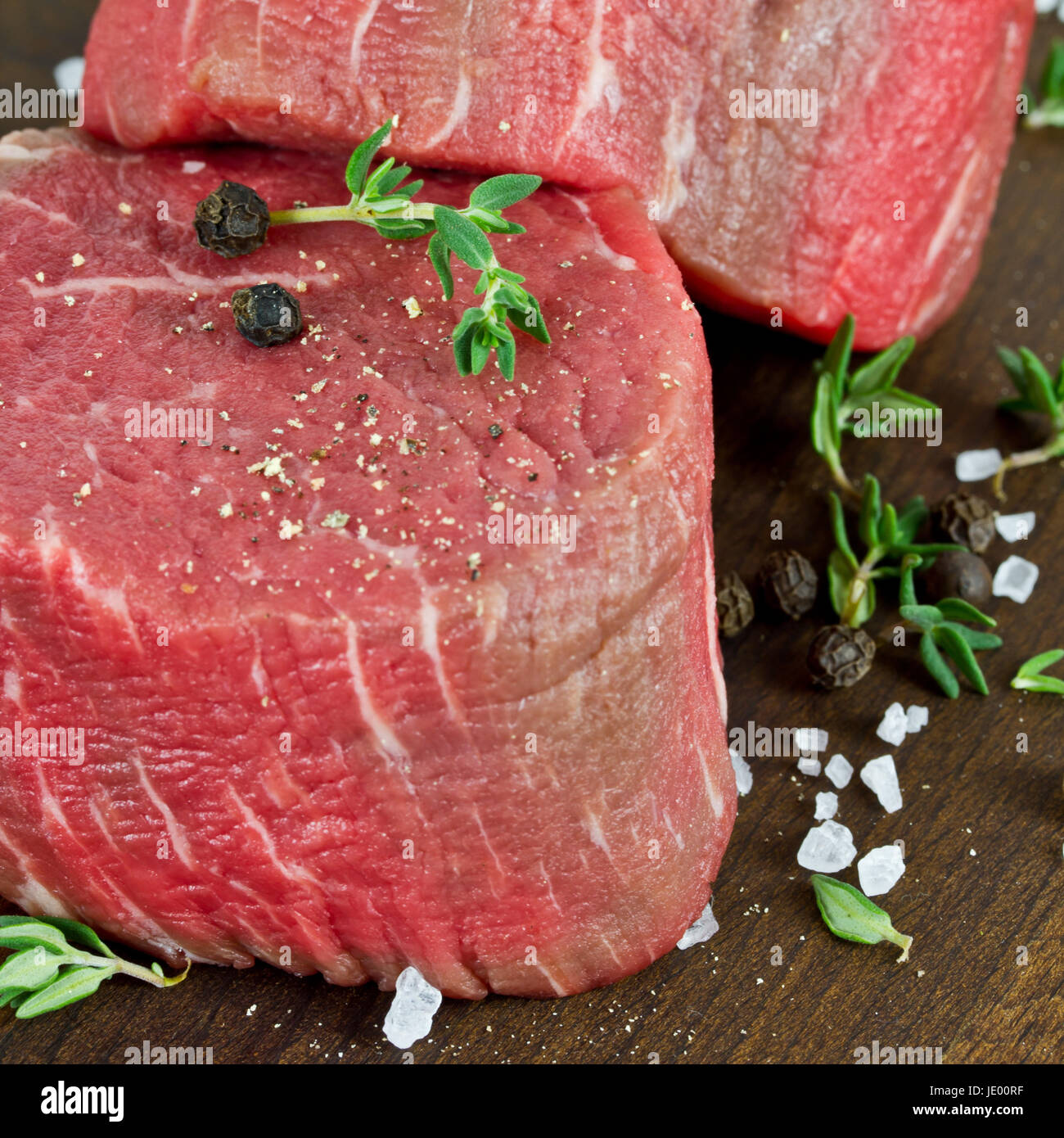 Rohes rumpsteak hi-res stock photography and images - Alamy
