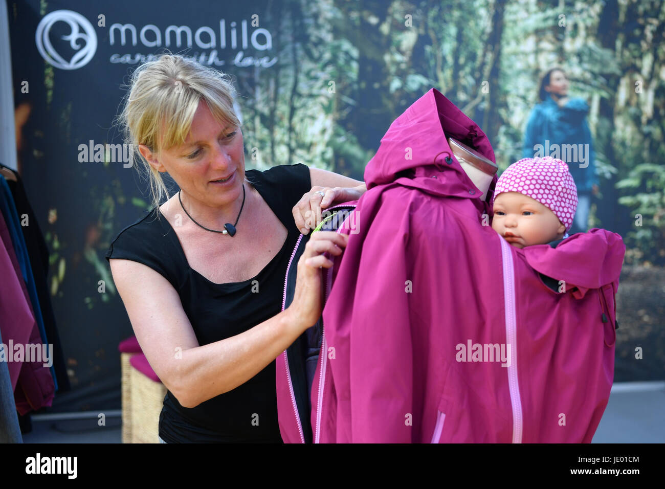 Friedrichshafen, Germany. 17th June, 2017. Vicki Marx, manager of ...