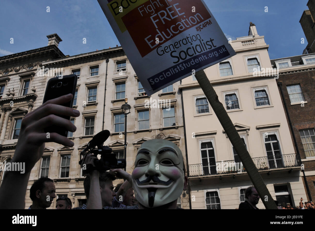 London's Day of Rage Stock Photo - Alamy