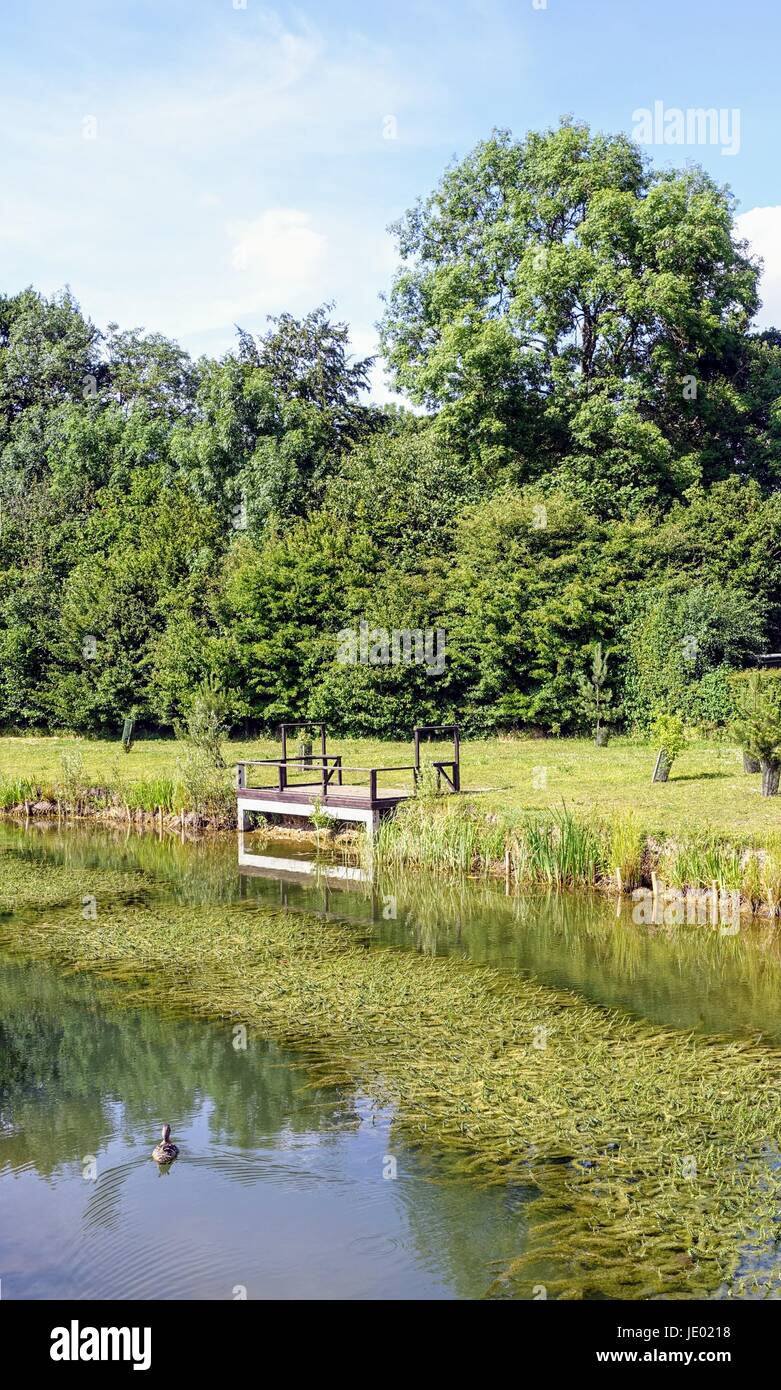 Henlow bridge lakes hi-res stock photography and images - Alamy