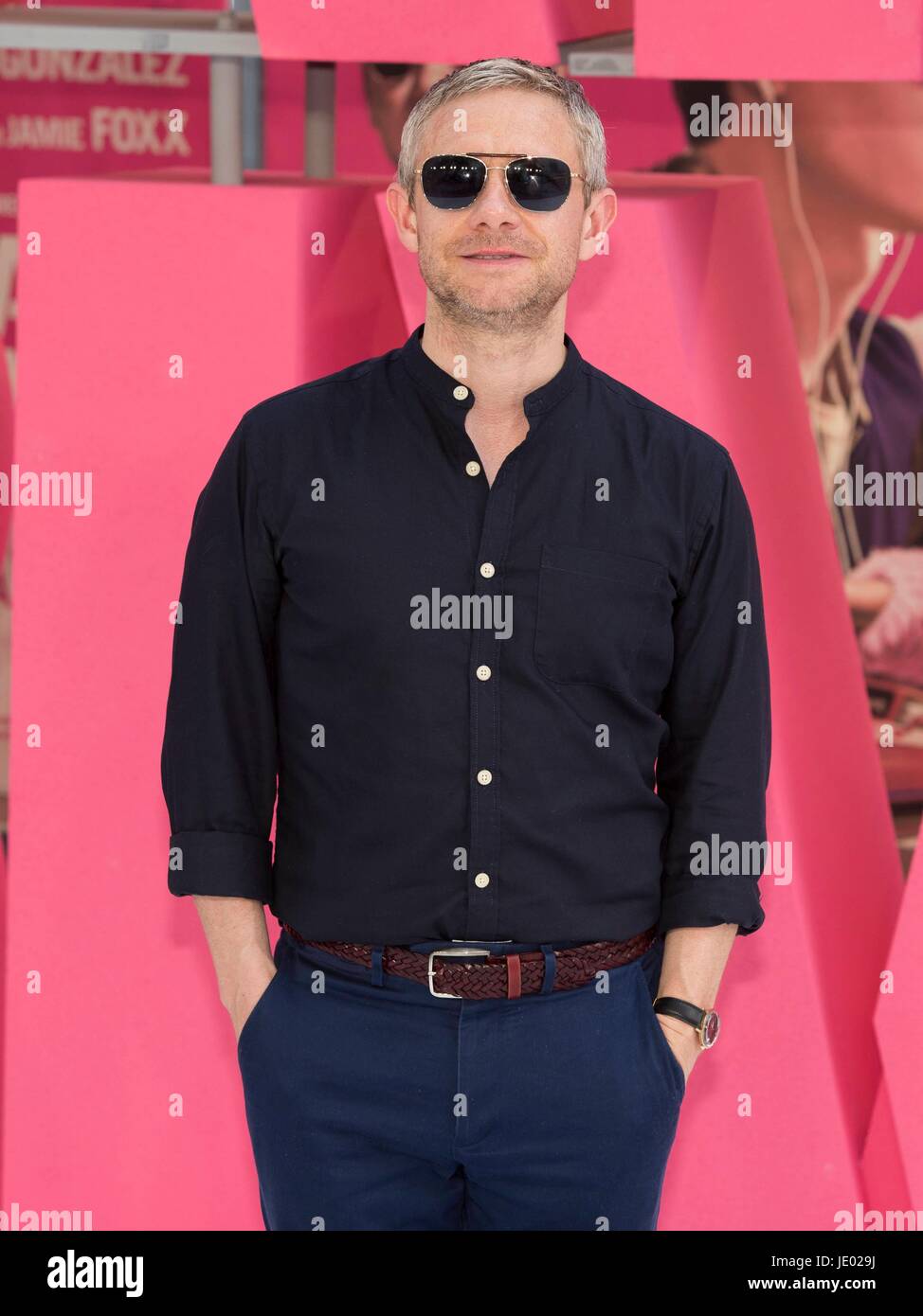Martin Freeman attends the European Premiere of BABY DRIVER. London, UK ...