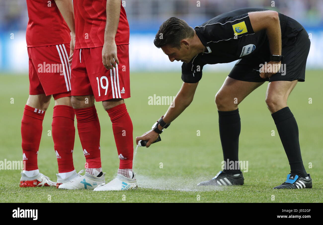 Football Referee Spray High Resolution Stock Photography and Images - Alamy