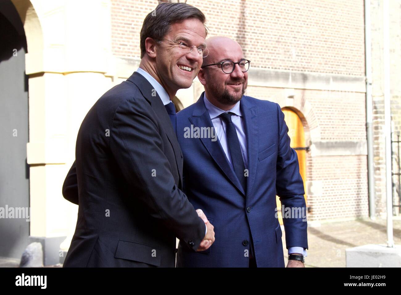 The Hague, Netherlands. 21st June, 2017. Dutch Prime Minister Mark ...