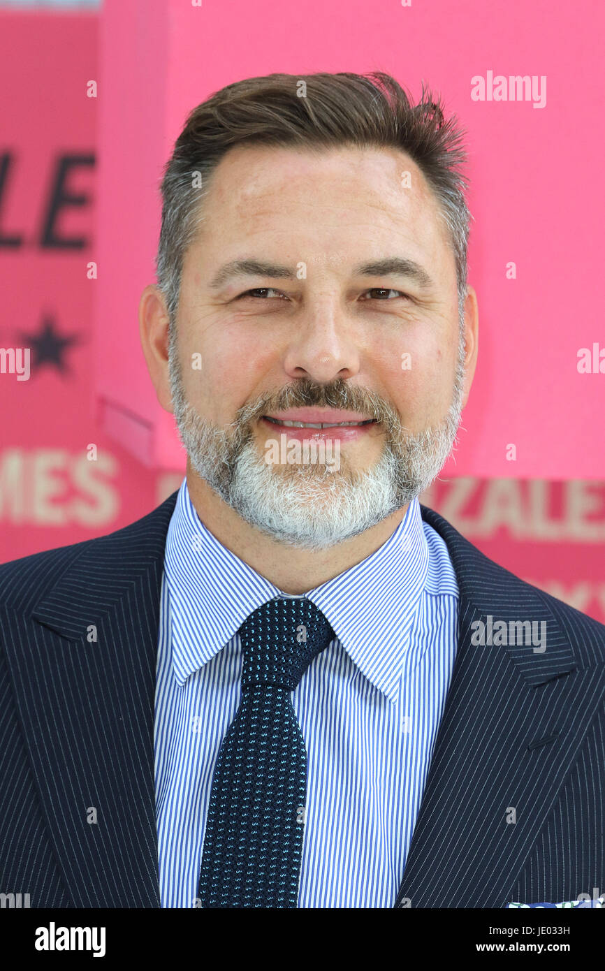 London, UK. 21st June, 2017. David Walliams, Baby Driver - European ...