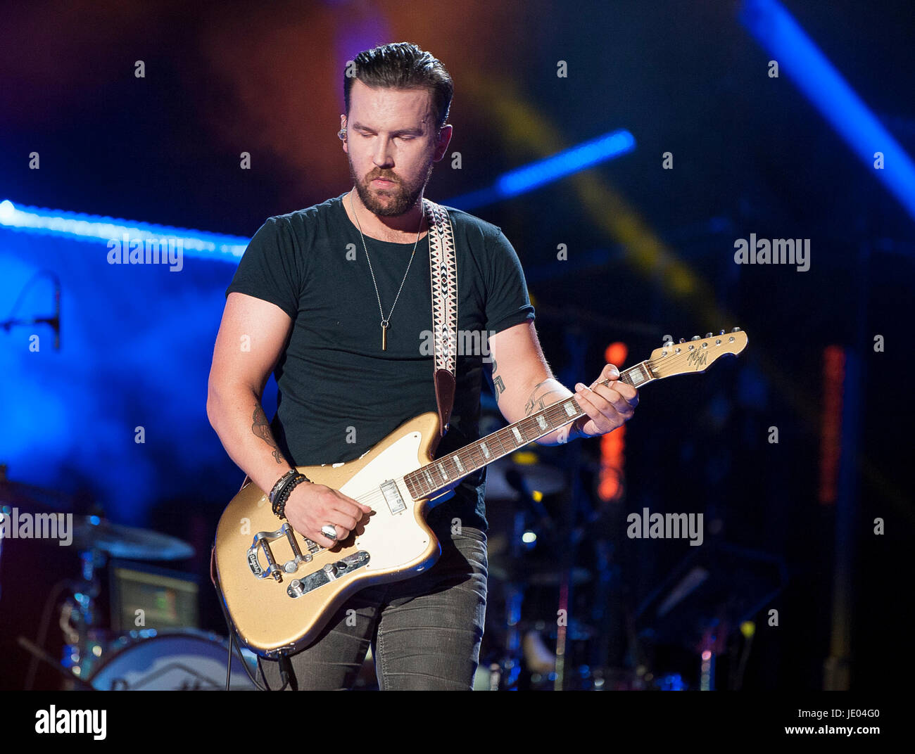 Jun. 11, 2017 - Nashville, Tennessee; USA - Singer/Guitarist T.J ...