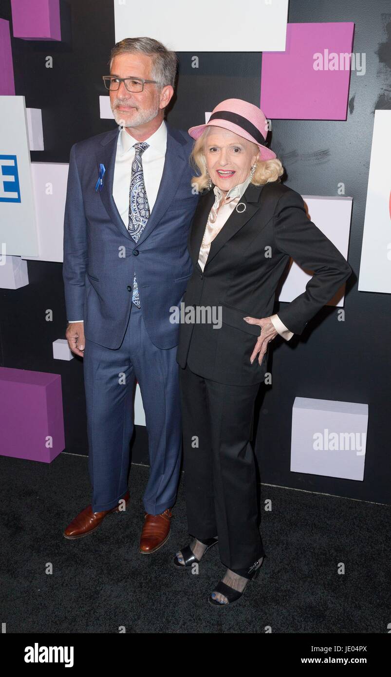 New York, NY, USA. 21st June, 2017. Peter Barbey, Edie Windsor at ...
